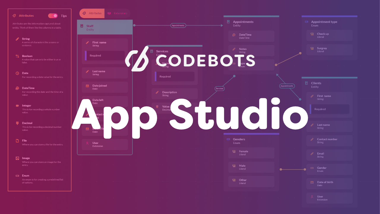 App Studio | Codebots